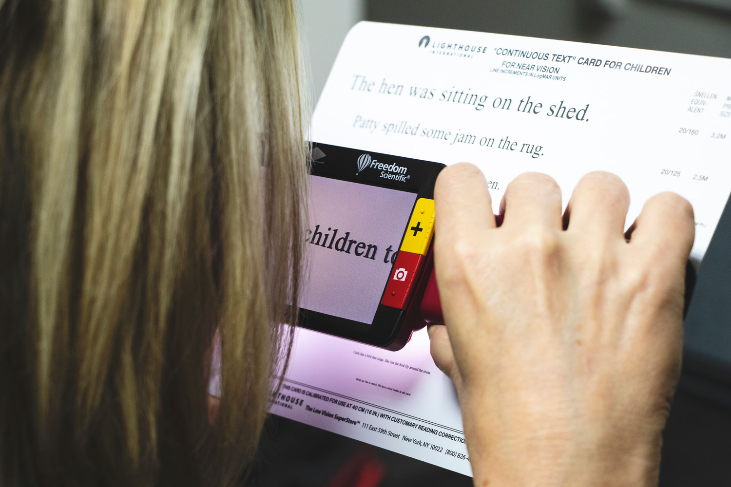 Low Vision Clinic - What to Expect at Your Appointment